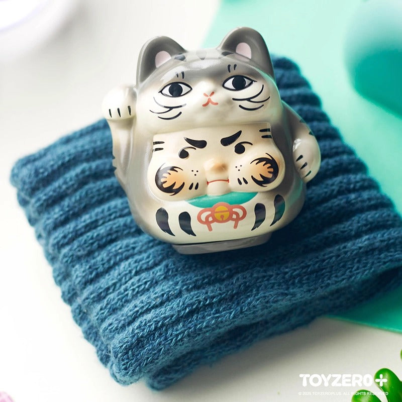 PP x MONSTER Sparkle Lucky Kitten Blind Box Daruma | Luck & Wealth | U ...