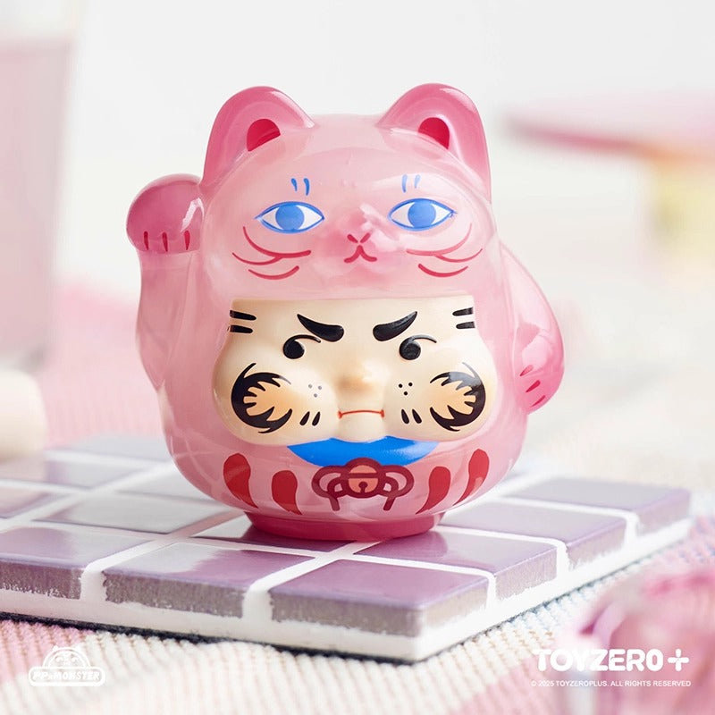 PP x MONSTER Sparkle Lucky Kitten Blind Box Daruma | Luck & Wealth | U ...