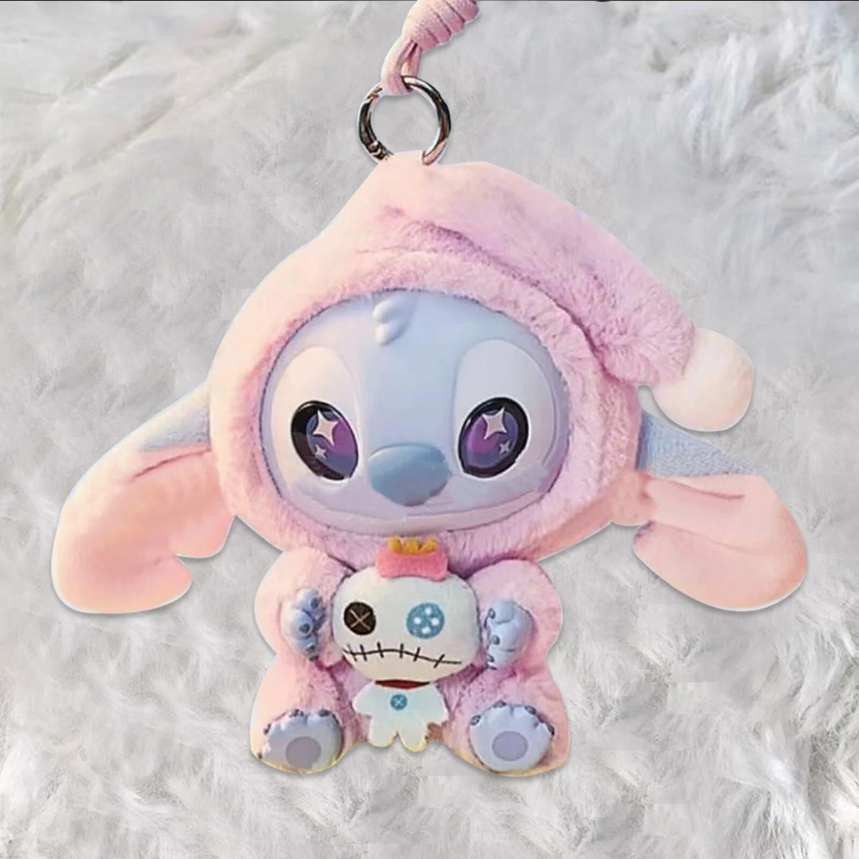 MINISO Stitch Eat Something Before Sleep Series Vinyl Figure Blind Box ...