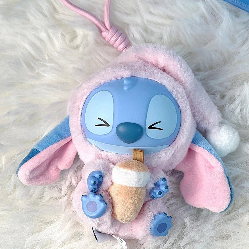 MINISO Stitch Eat Something Before Sleep Series Vinyl Figure Blind Box ...