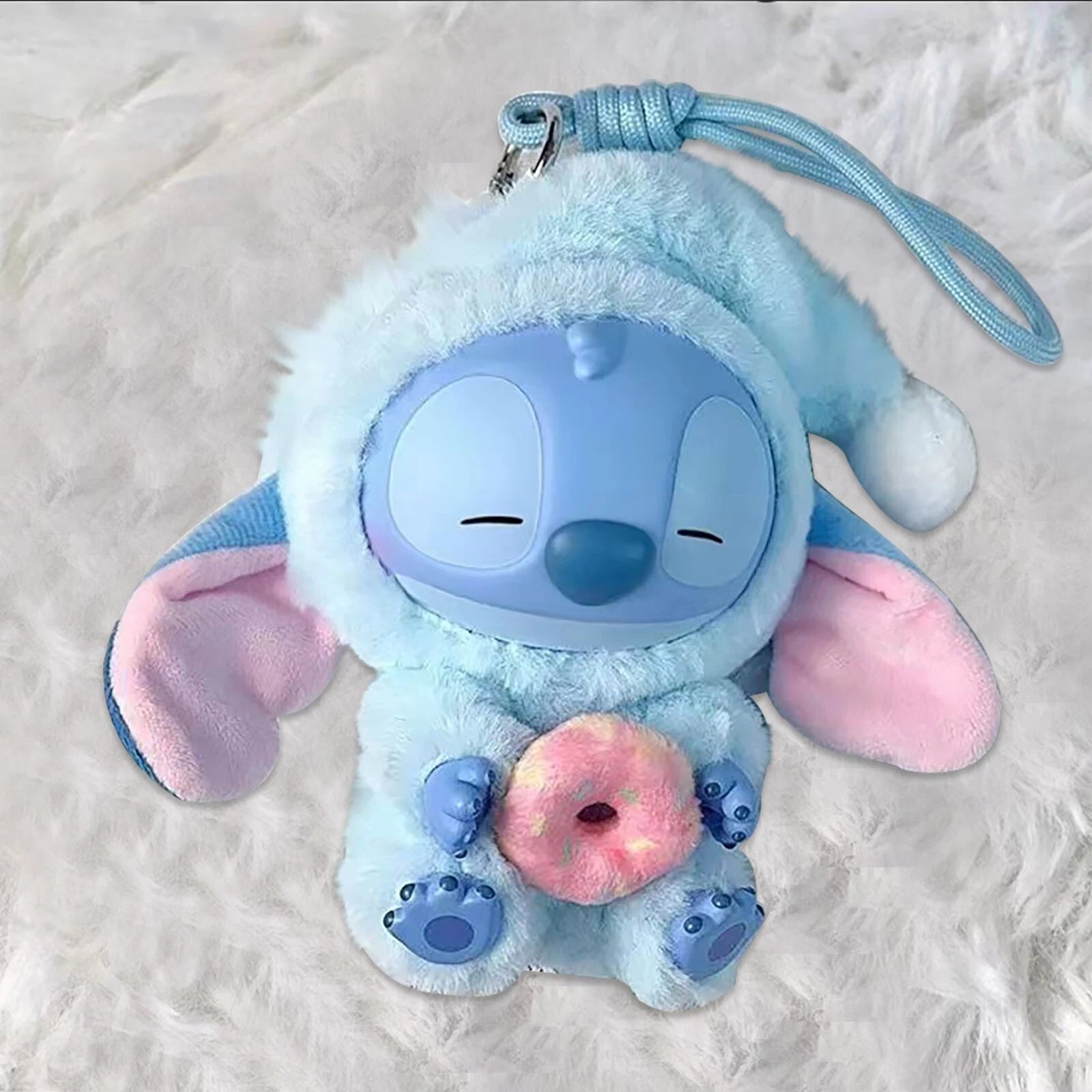 MINISO Stitch Eat Something Before Sleep Series Vinyl Figure Blind Box ...