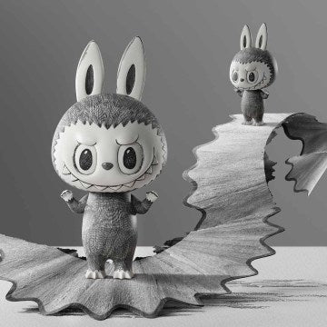 MEGA LABUBU 400% Sketch – Limited Edition by POP MART US SELLER 100% A ...